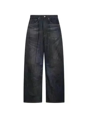MAISON MARGIELA Faded Wide-leg Jeans - Blue