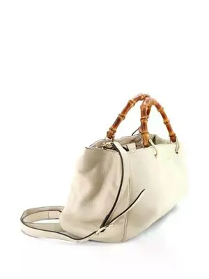 Gucci Bamboo Shopper Leather Medium Tote Bag