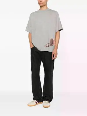 Axel Arigato Fallen Graphic-print Cotton T-shirt