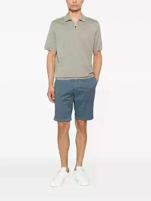 Corneliani Zip-neck Polo Shirt