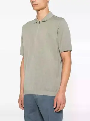 Corneliani Zip-neck Polo Shirt