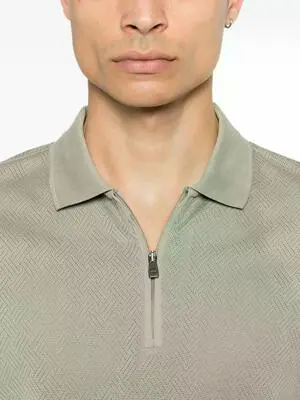 Corneliani Zip-neck Polo Shirt