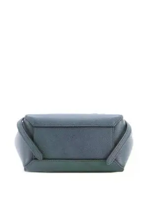 Celine Textured Leather Belt Bag Pico Shoulder Bag - Green