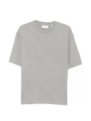 Axel Arigato Baseline Logo-print Cotton T-shirt - Grey