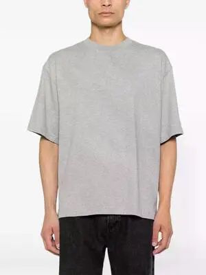 Axel Arigato Baseline Logo-print Cotton T-shirt - Grey