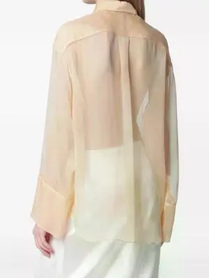 Alberta Ferretti Sheer Silk Shirt