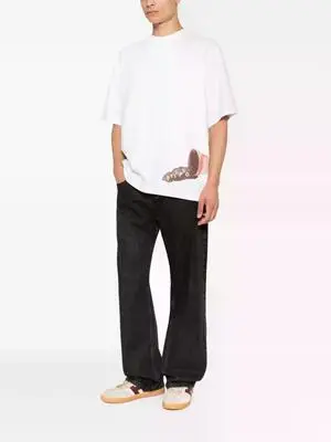 Axel Arigato Fallen Graphic-print Cotton T-shirt
