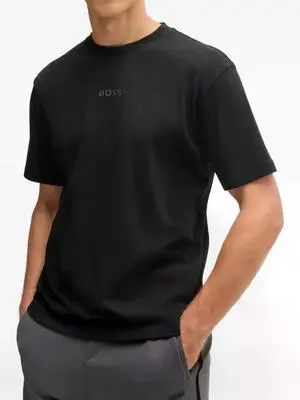 BOSS Logo-print Crew-neck T-shirt