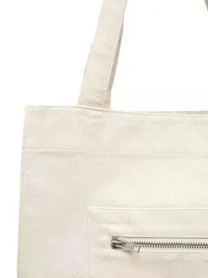 SAMSOE SAMSOE Graphic-print Tote Bag - Neutrals