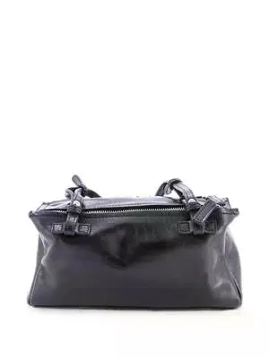 Givenchy Pandora Bag Patent Mini Shoulder Bag - Black