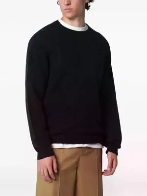 ROBERTO COLLINA Crew-neck Knit Sweater - Blue