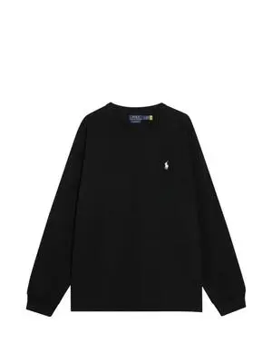 Polo Ralph Lauren Logo-embroidered Sweatshirt - Black