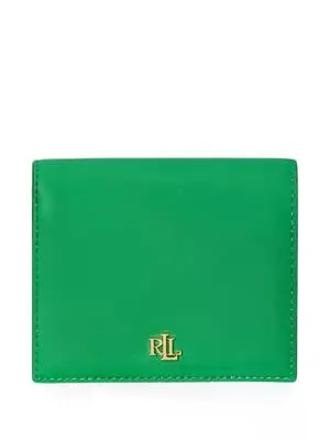 Ralph Lauren Logo-plaque Leather Wallet - Green