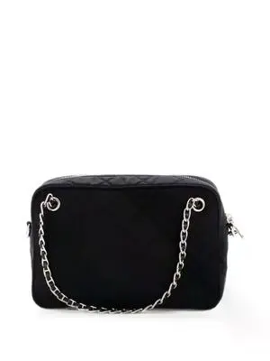 Prada Camera Bag Quilted Tessuto Small Shoulder Bag