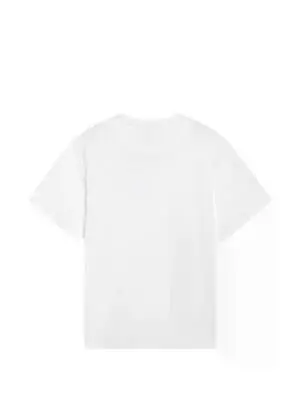 Attico Logo-print Cut-out T-shirt - White