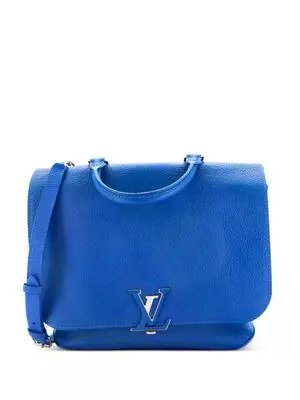 LOUIS VUITTON Volta Handbag Leather Satchel - Blue