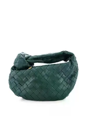 Bottega Veneta Bv Jodie Intrecciato Nappa Mini Hobo Bag - Green