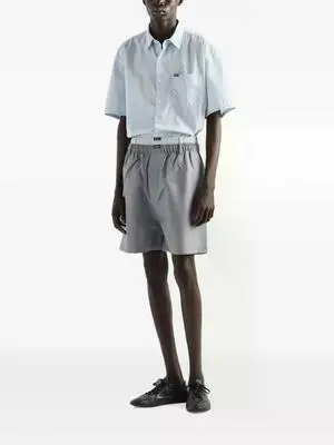 Prada Short-sleeved Cotton Shirt
