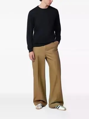 ROBERTO COLLINA Crew-neck Long-sleeve Sweater