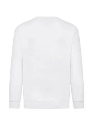 Brunello Cucinelli Crew-neck Cotton Sweatshirt