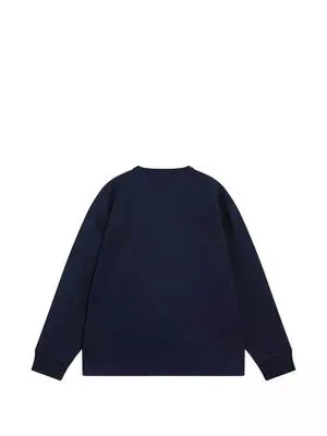 Polo Ralph Lauren Logo-embroidered Drop-shoulder Sweatshirt - Blue