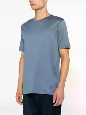 Corneliani Logo-embroidered T-shirt