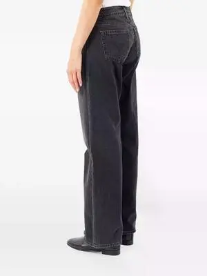LEVI'S Low-rise Wide-leg Jeans - Black