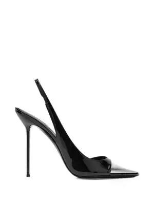 Paris Texas Lidia Slingback Sandals - Black