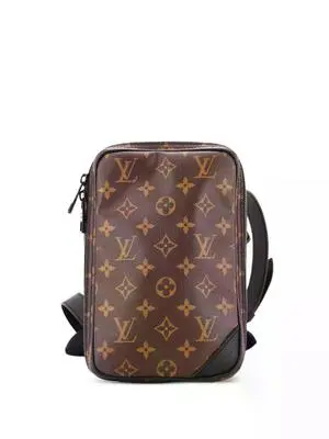 LOUIS VUITTON Louis Vuitton Monogram Canvas Utility Side Bag Brown