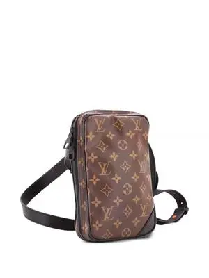 LOUIS VUITTON Monogram Canvas Utility Side Bag - Brown
