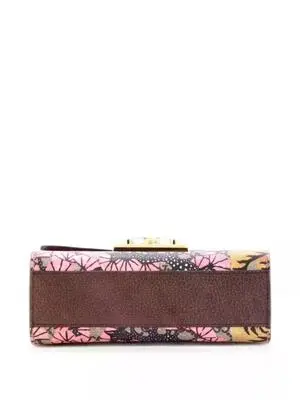 Gucci Padlock Bengal Print Gg Coated Canvas Small Shoulder Bag