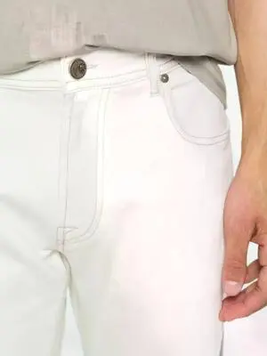 Corneliani Logo Patch Jeans
