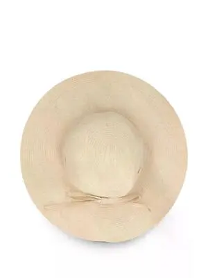 Vintage Bow-detail Sun Hat