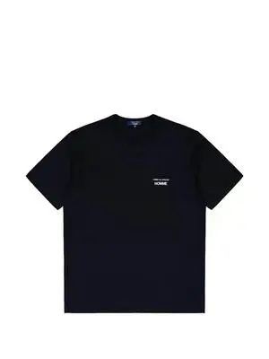 Comme Des Garçons Logo-print Cotton T-shirt - Black
