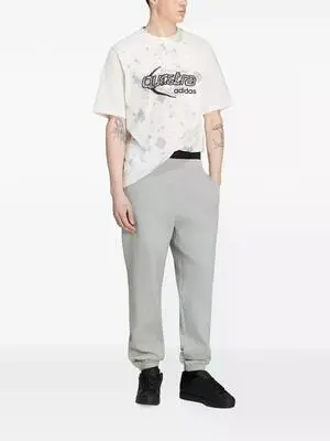 Adidas Adilenium Questra Graphic T-shirt - Neutrals