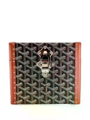 Goyard Clamecy Goyardine Square Trunk