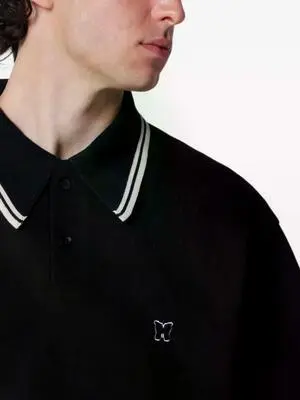 Needles Logo-embroidered Cotton Polo Shirt