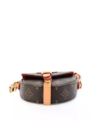LOUIS VUITTON Chantilly Nm Handbag Monogram Canvas Micro Crossbody Bag