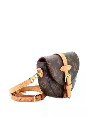LOUIS VUITTON Monogram Canvas Micro Crossbody Bag - Brown