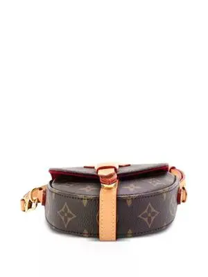 LOUIS VUITTON Monogram Canvas Micro Crossbody Bag - Brown