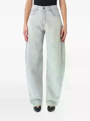 HAIKURE Bibi Rounded-leg Jeans - Blue