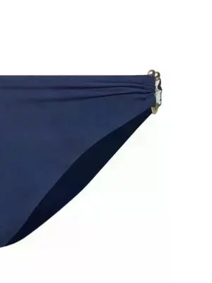 Bond Eye Carly Ring-detail Bikini Bottoms - Blue