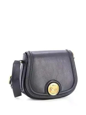 Chloé Horse Medal Saddle Bag Leather Shoulder Bag