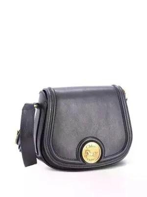 Chloé Horse Medal Saddle Leather Shoulder Bag
