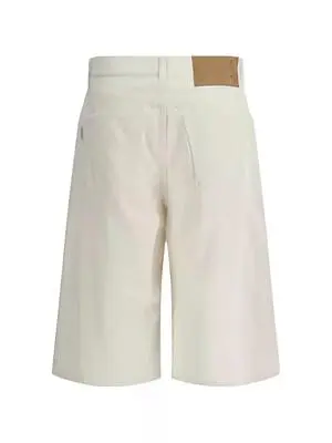 HAIKURE Twill-weave Bermuda Shorts - Neutrals