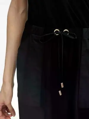 Joseph Ribkoff Drawstring-waist Wrap-style Mid-length Dress