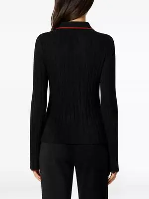RETORI Ribbed-knit Button-down Cashmere Cardigan
