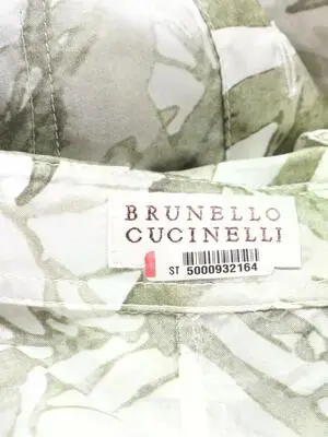 Brunello Cucinelli 2020s Herbarium Silk Shirt