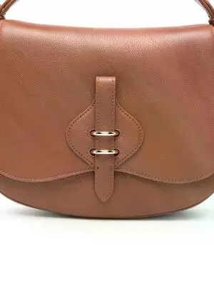 COCCINELLE Grained Leather Shoulder Bag