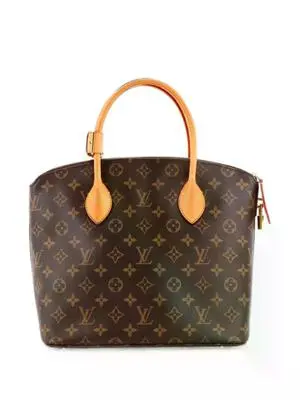 LOUIS VUITTON Lockit Nm Handbag Monogram Canvas Pm Satchel